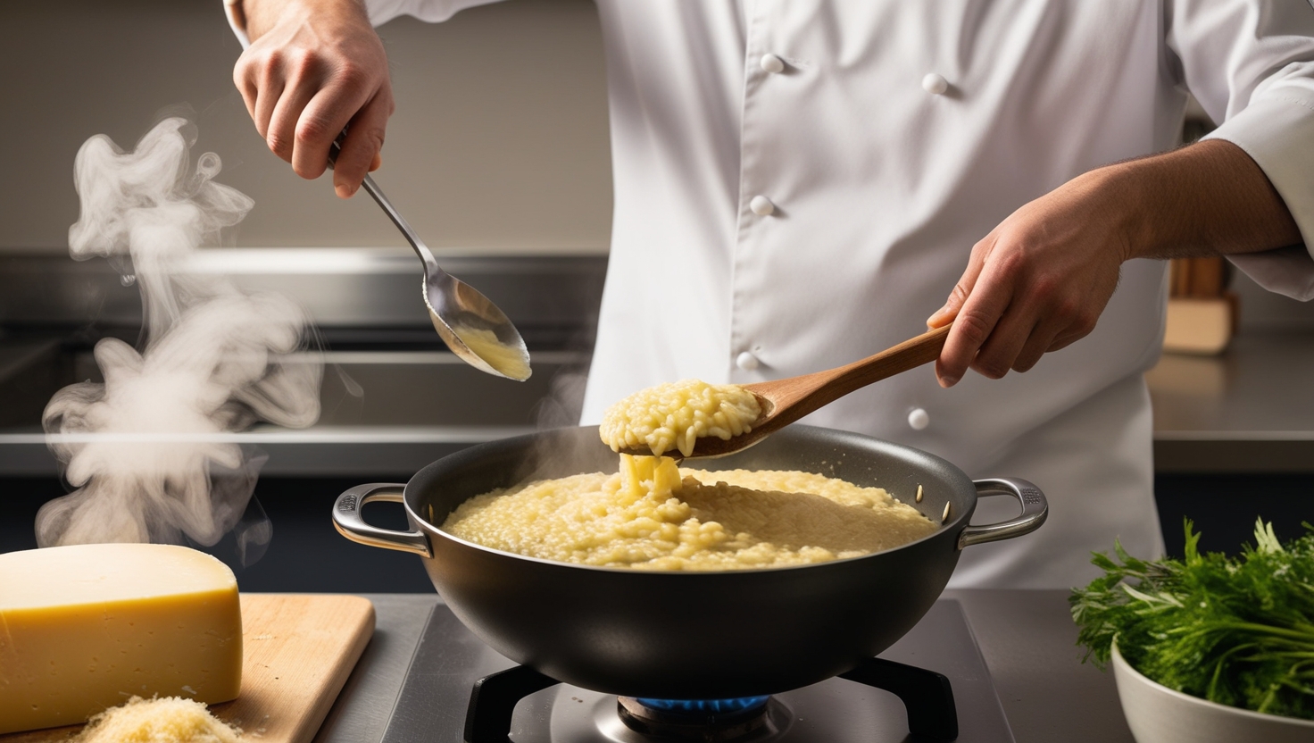 RECETA: 7 Pasos de Chef para un Risotto Cremoso Perfecto