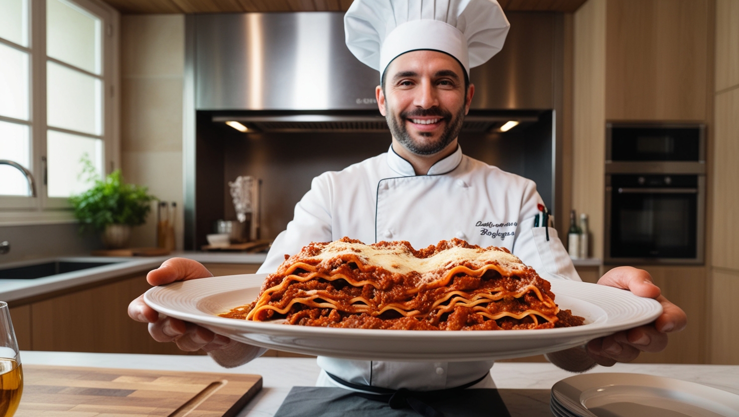 Chef Profesional: Receta de Lasagna Bolognese en 12 Pasos